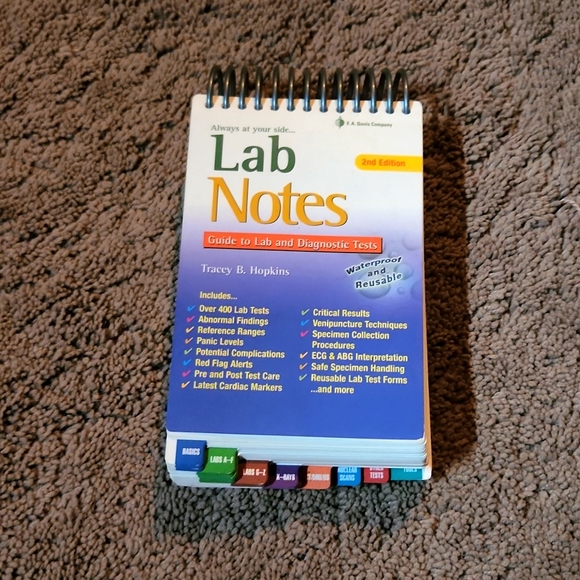 davis | Other | Daviss Lab Notes And Diagnostic Test 2nd Edition | Poshmark